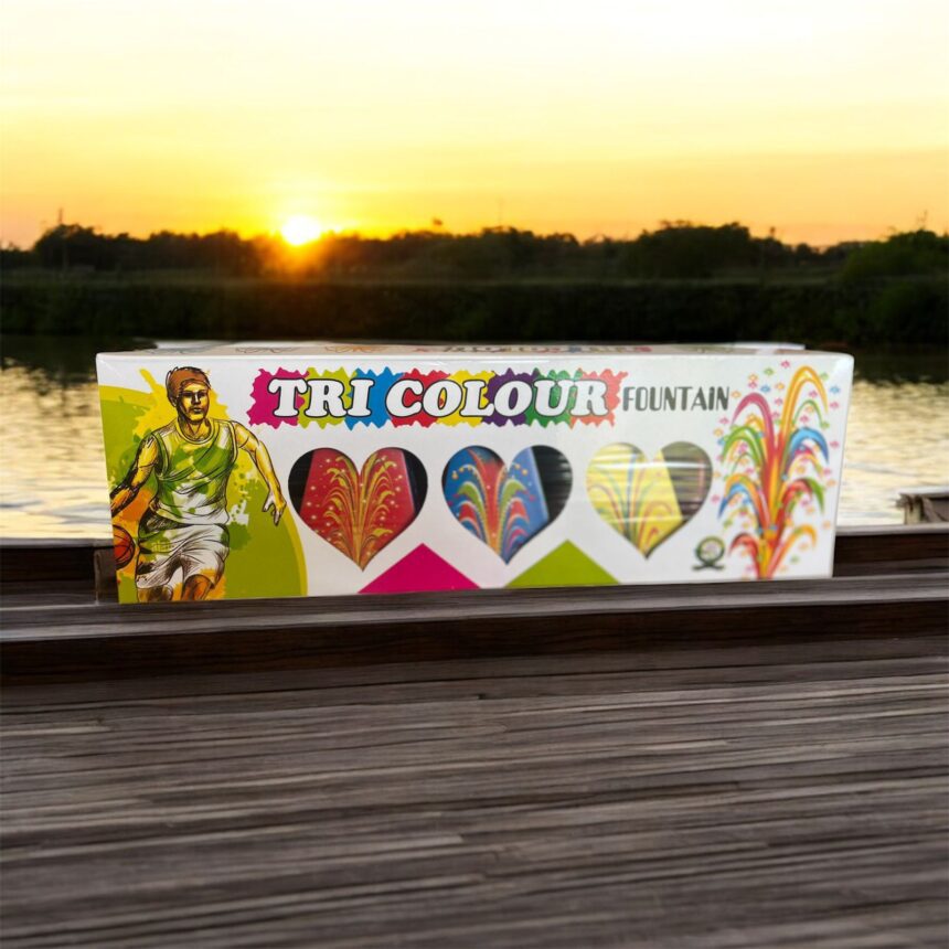 Tri Colour Fountain (5 Pcs) – Sakthi Crackers